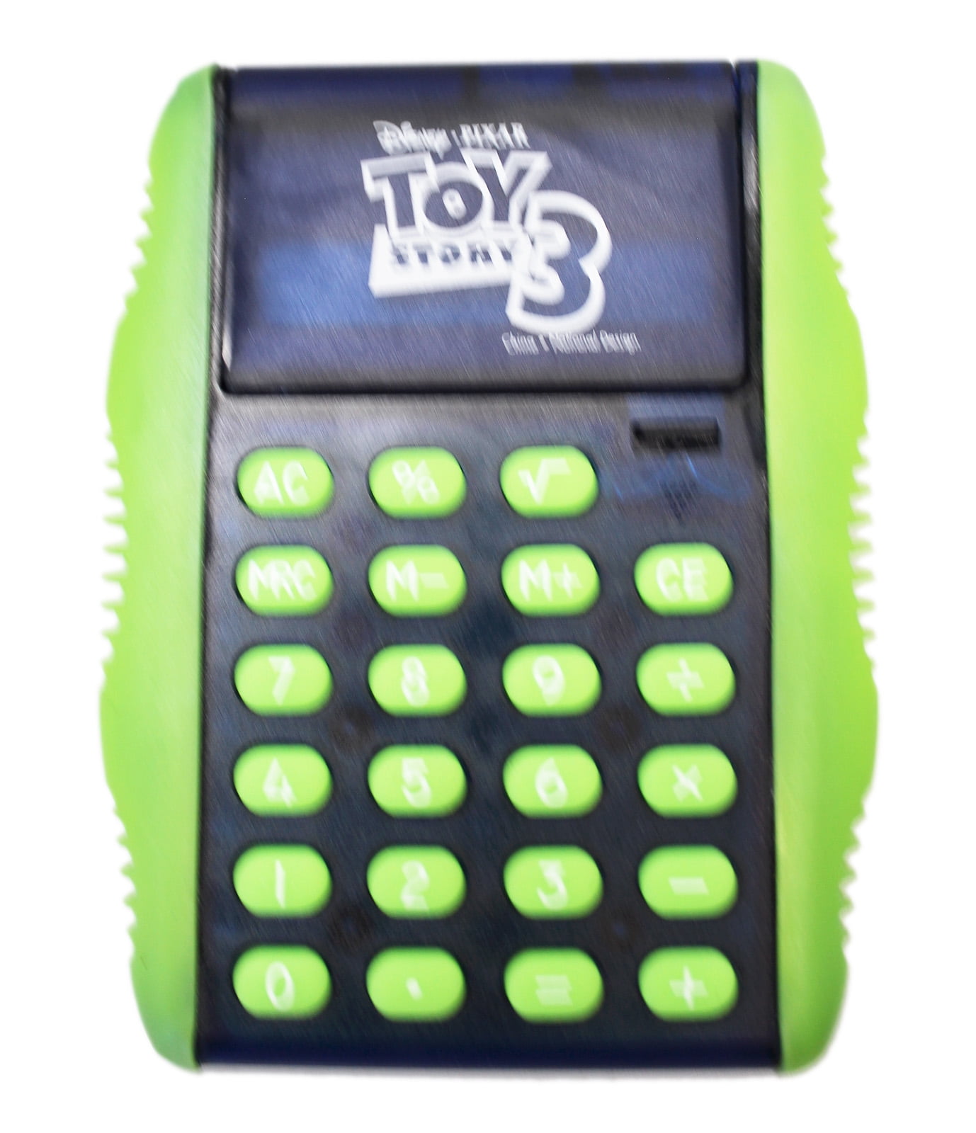 Disney Pixar's Toy Story Green/Dark Blue Colored Kids Calculator ...