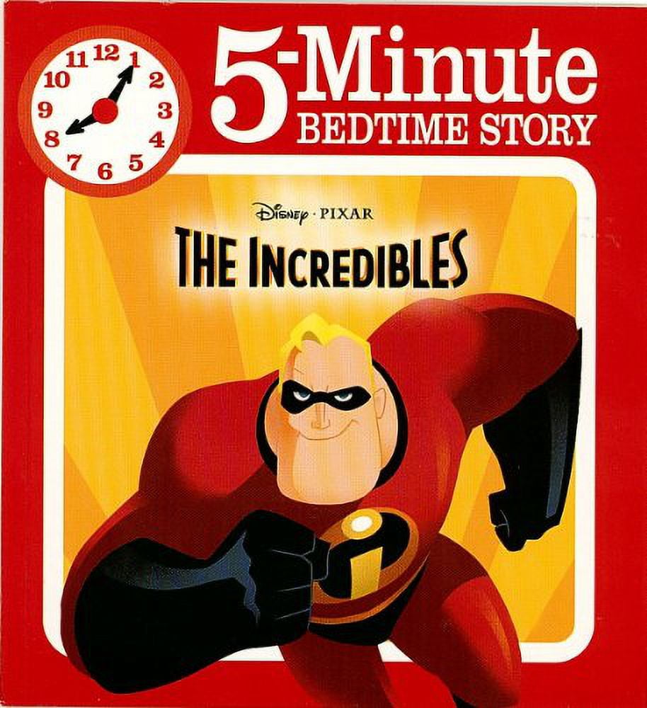 Pre-Owned Disney Pixar the Incredibles (5-Minute Bedtime Story ...
