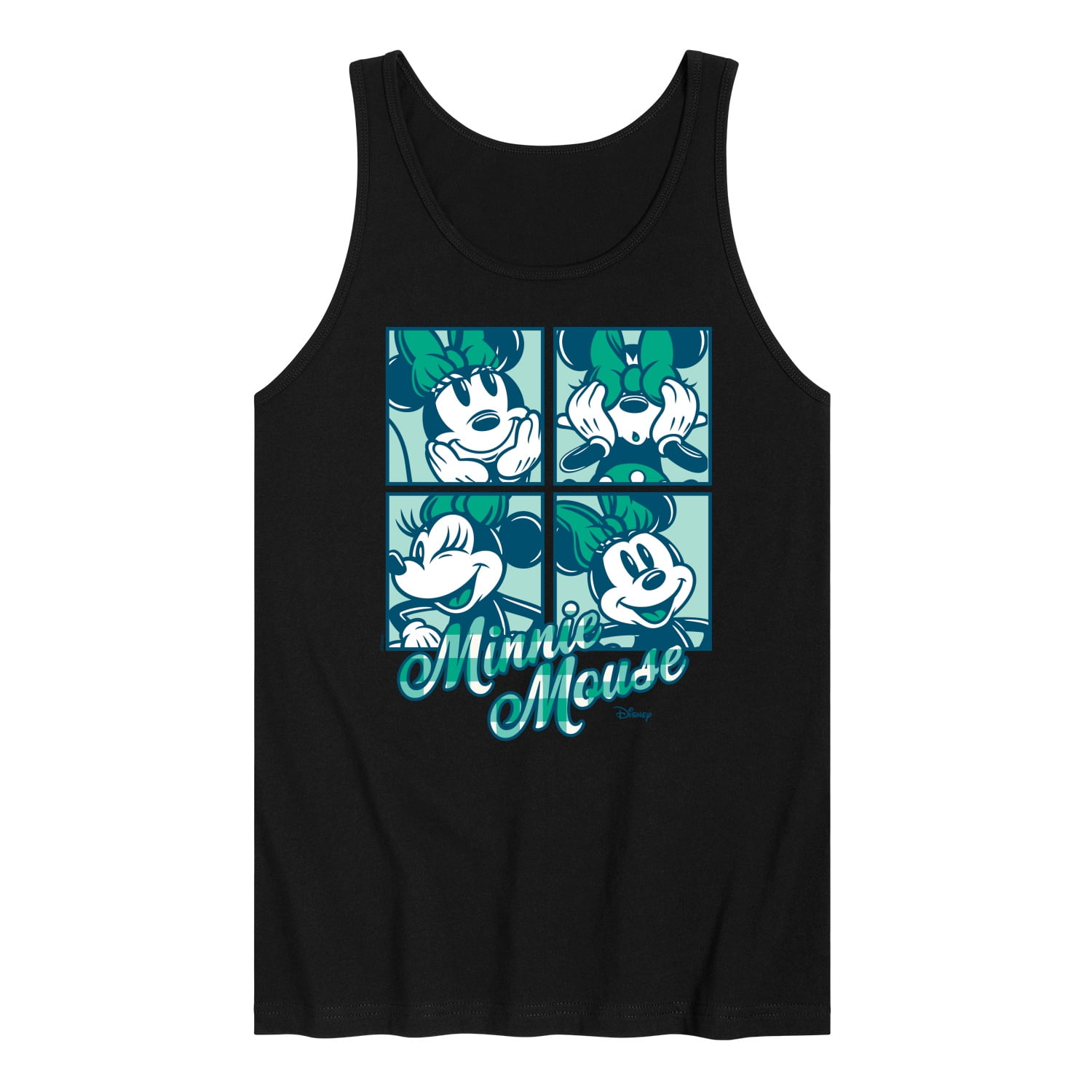 Disney - Plaid Minnie Mouse - Men's Sleeveless Graphic Tank Top ...