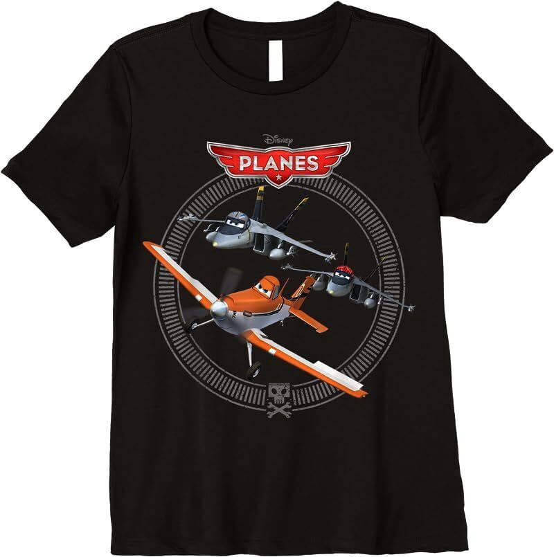 Disney Planes Dusty Crophopper T-Shirts with Bravo and Echo - Walmart.com