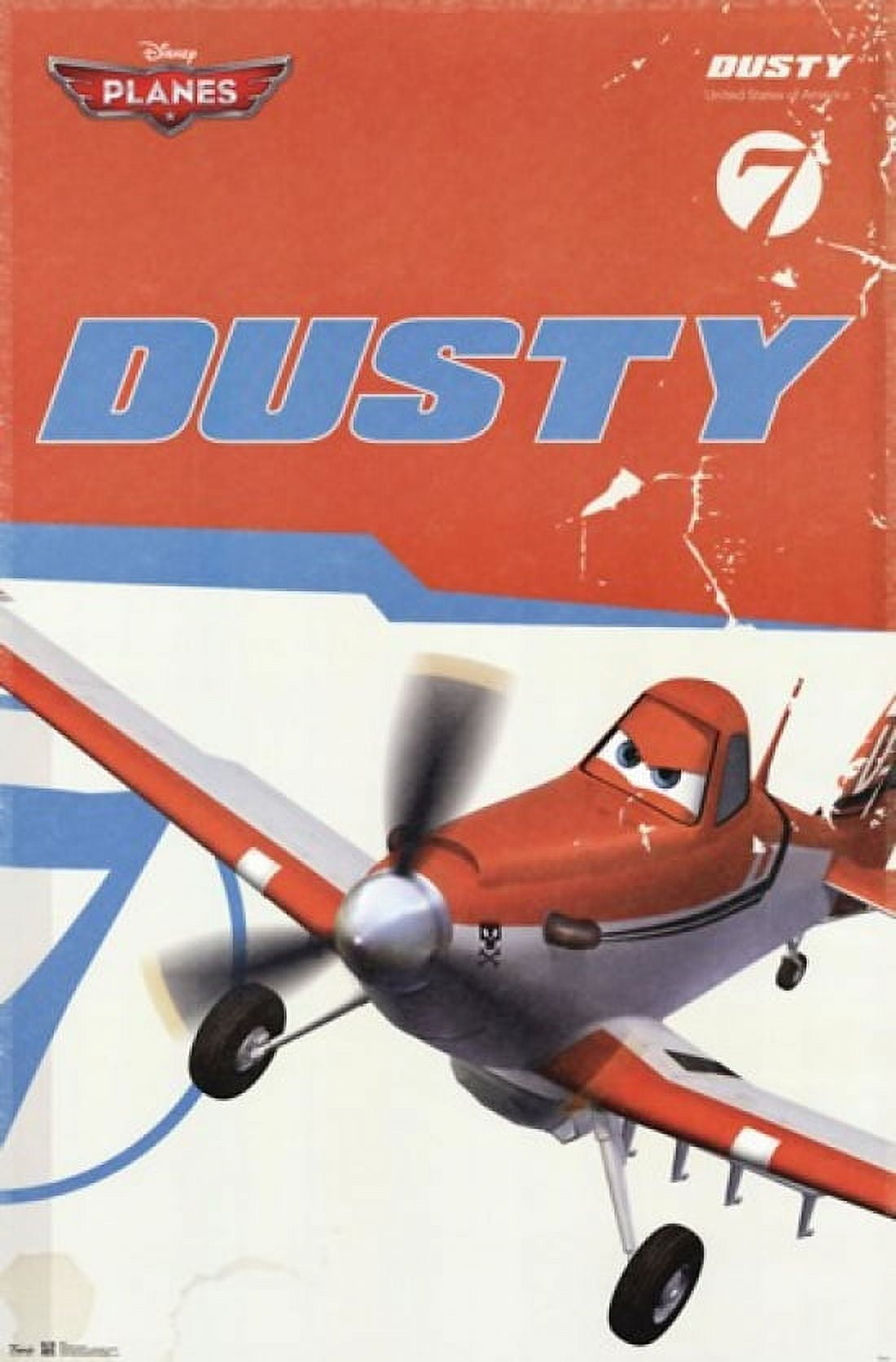 Disney Planes - Dusty Laminated Poster Print (24 x 36) - Walmart.com