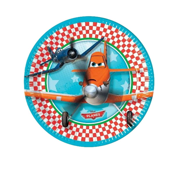 Disney Planes Paper Party Plates (Pack of 8) - Walmart Business Supplies