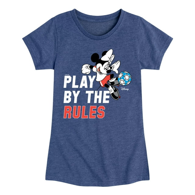 Disney - Play By The Rules Soccer - Toddler & Youth Girls Short Sleeve ...