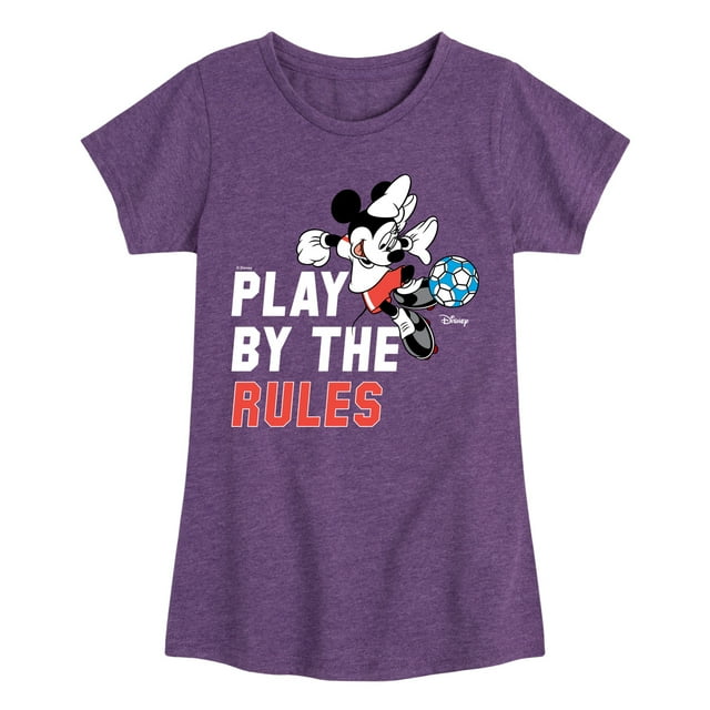 Disney - Play By The Rules Soccer - Toddler & Youth Girls Short Sleeve ...