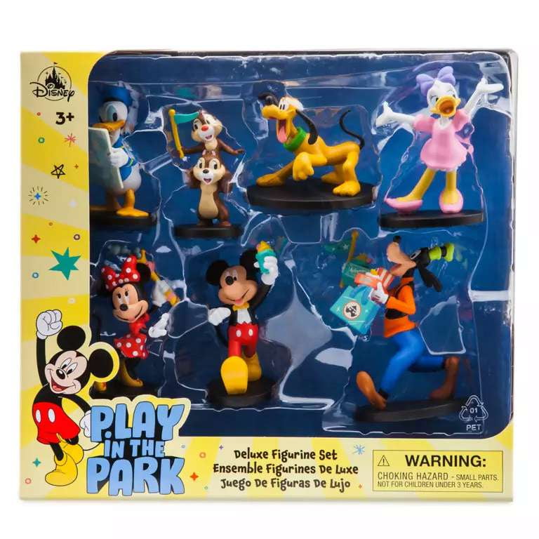 Disney Play in the Park Mickey Mouse and Friends 7-Piece PVC Figure ...