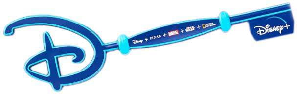 Disney + Plus First Anniversary Collectible Key Special Edition New ...