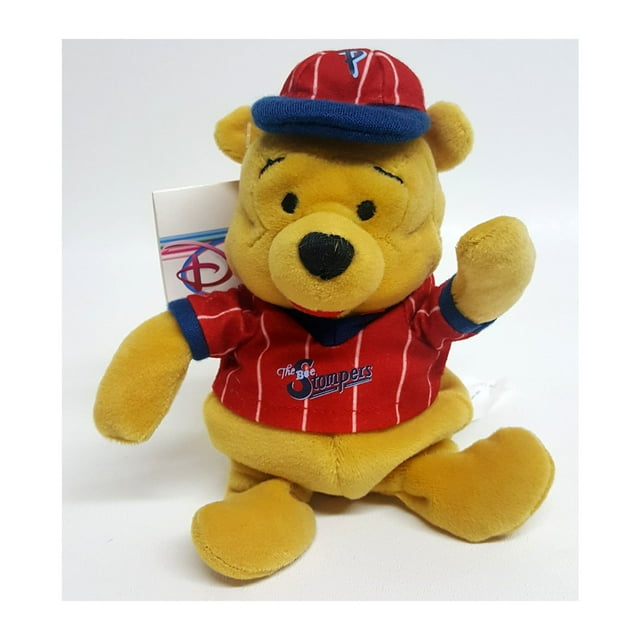 Disney Winnie the Pooh Plush: Baseball Pooh Bear Stuffed Animal ...