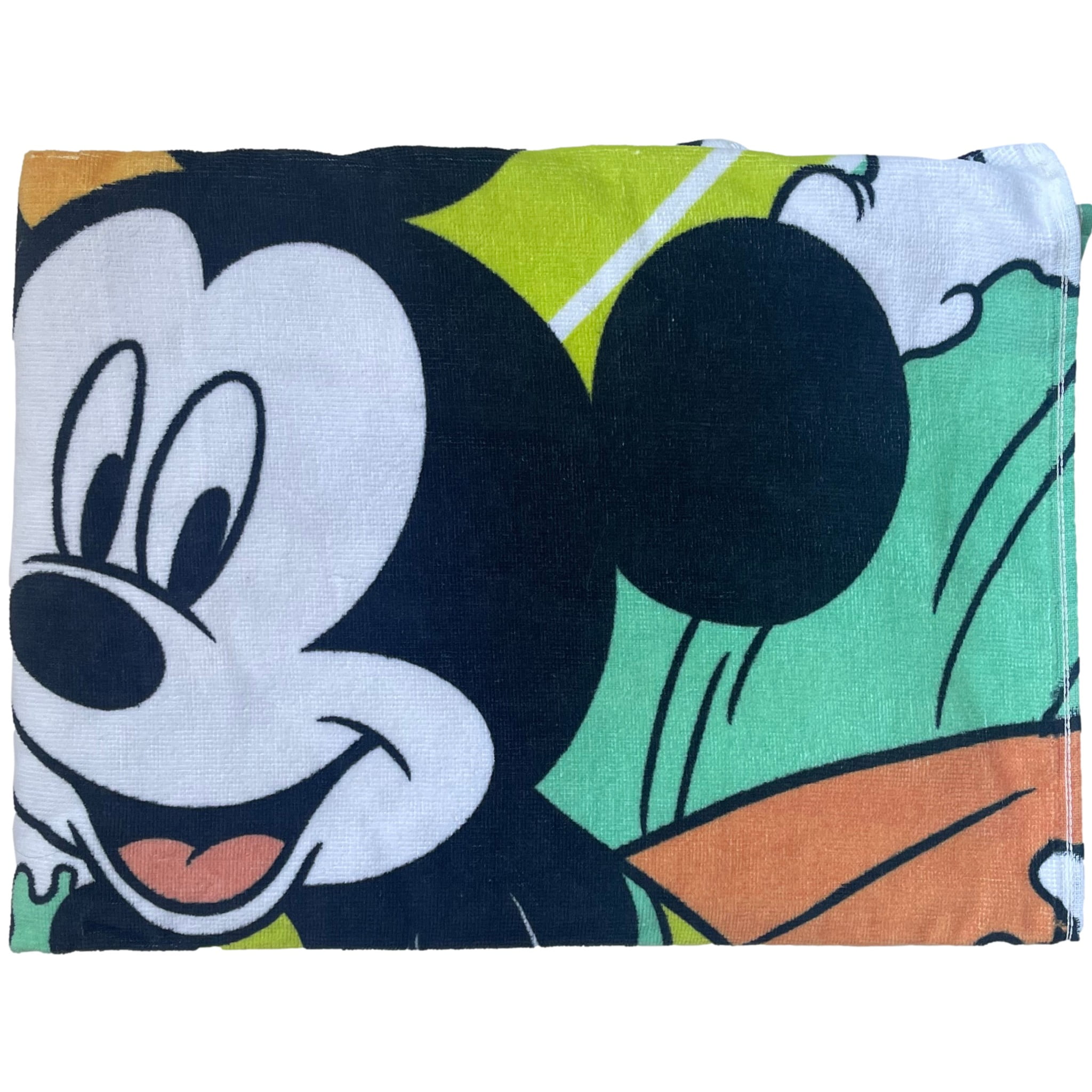 Disney Plush Cotton Mickey Mouse Surfing Beach Towel 28x58 - Walmart.com