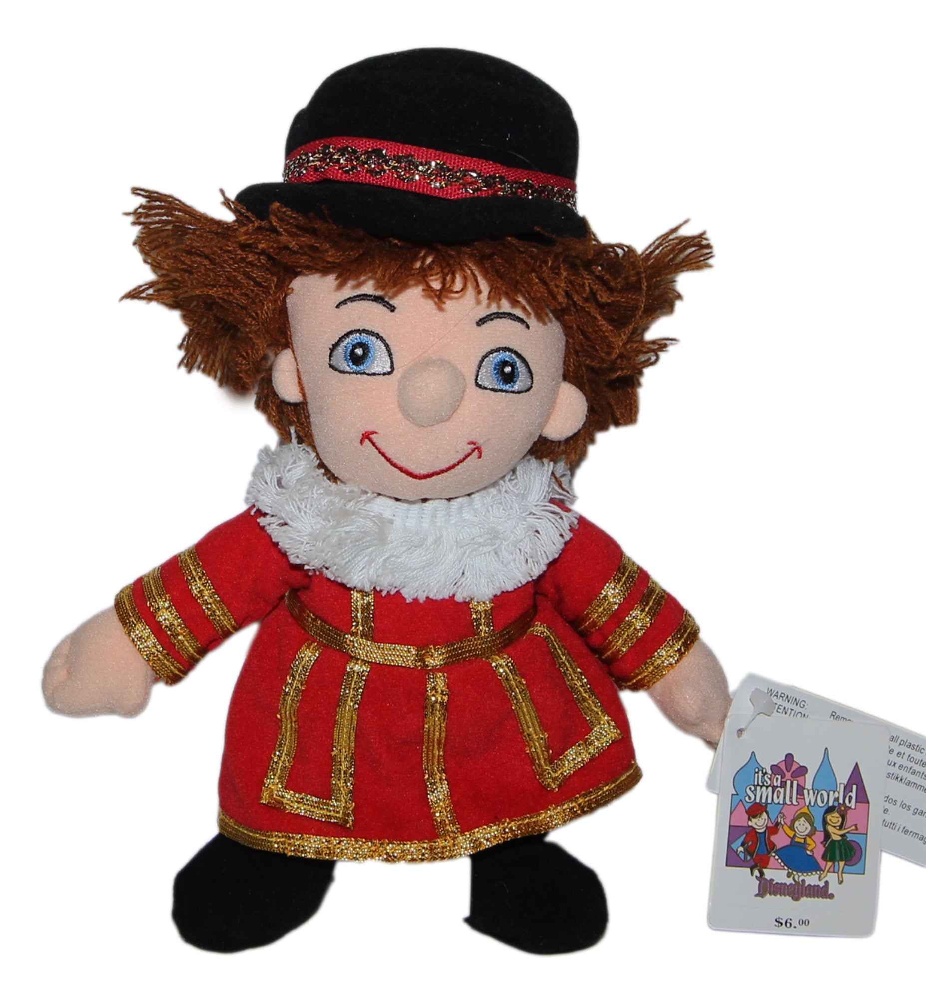 Disney Plush: It's a Small World's British Boy | Stuffed Animal ...
