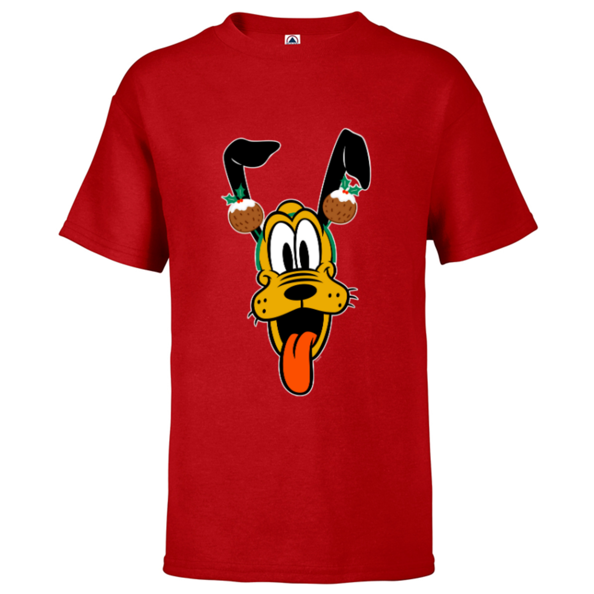 Disney Pluto Christmas Pudding Holiday Headband - Short Sleeve T-Shirt ...