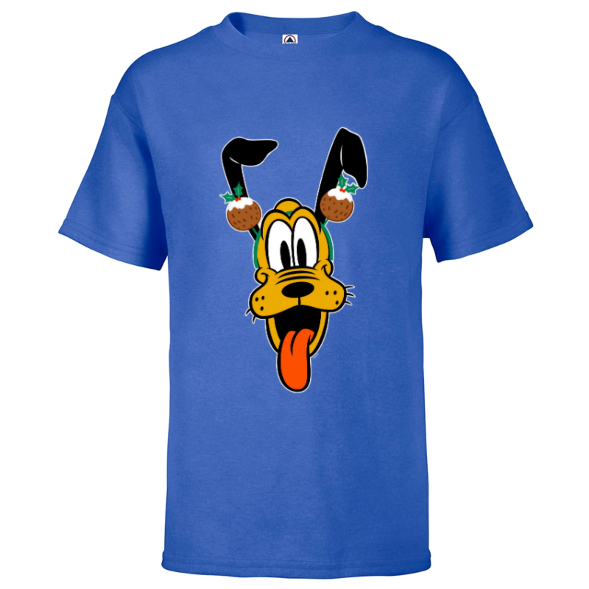 Disney Pluto Christmas Pudding Holiday Headband - Short Sleeve T-Shirt ...