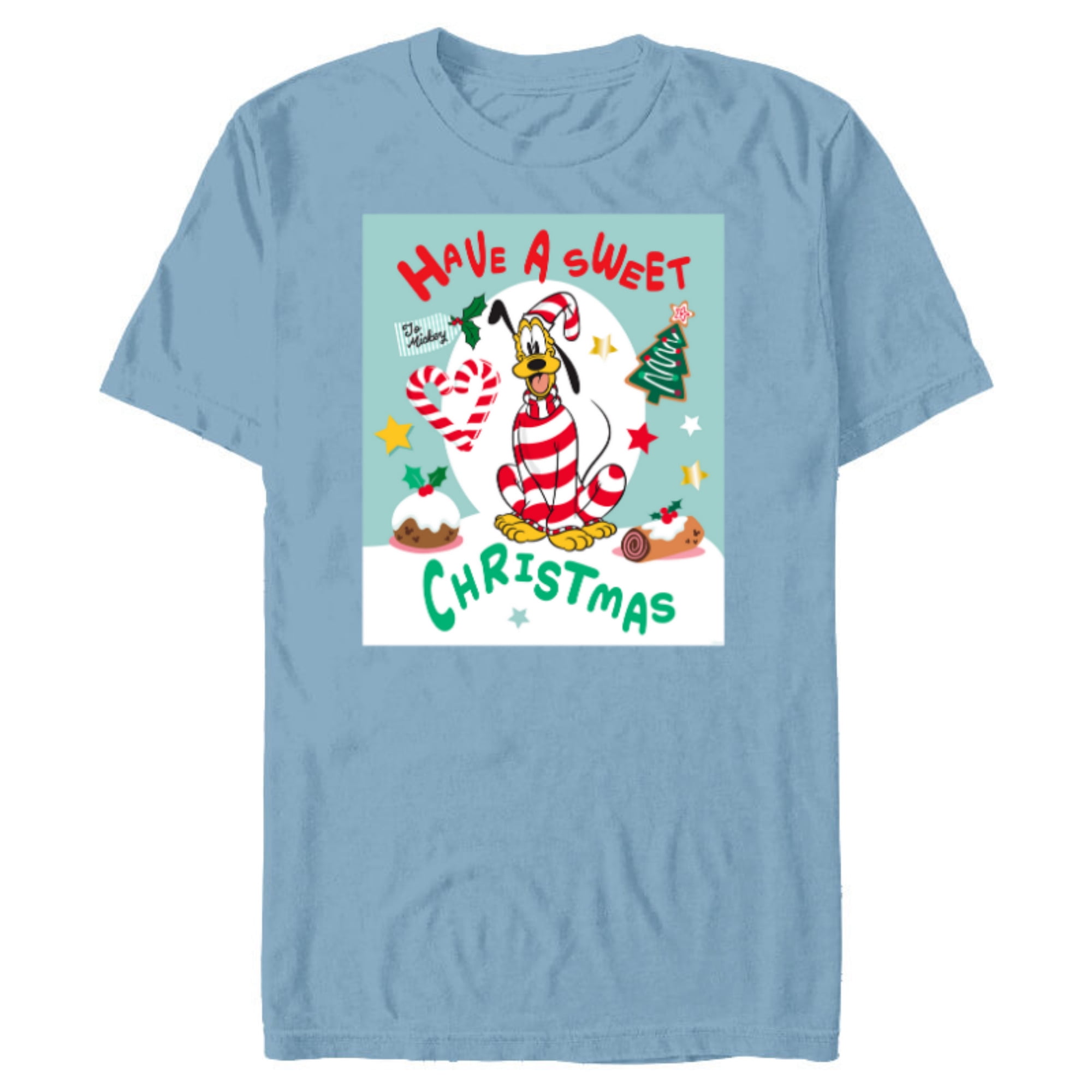 Disney Pluto Holiday Costume Have a Sweet Christmas - Short Sleeve ...