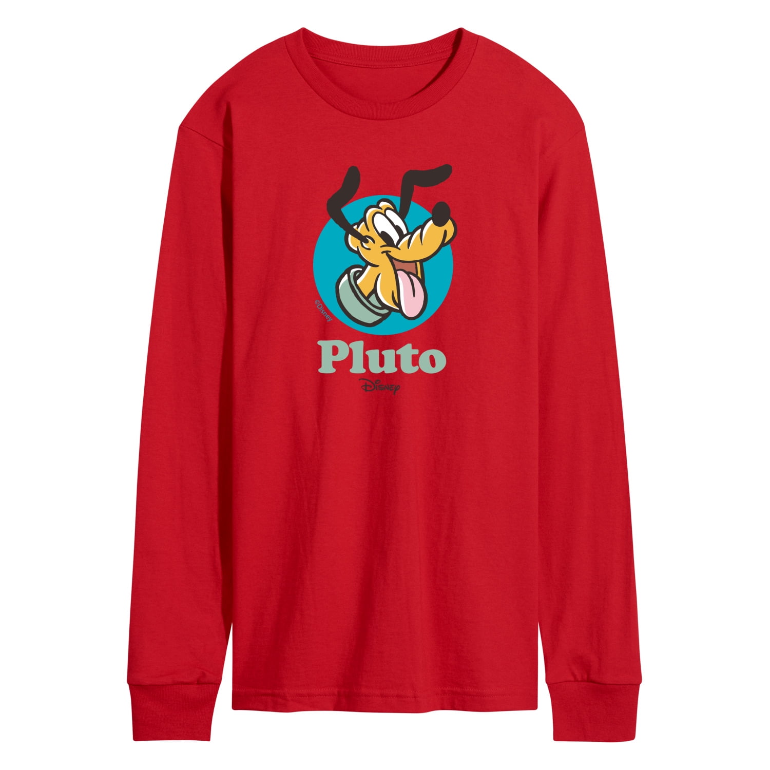 Disney - Pluto - Man's Best Friend - Men's Long Sleeve T-Shirt - Walmart.com
