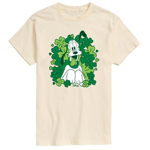 Disney - Pluto Shamrocks - Men's Short Sleeve Graphic T-Shirt - Walmart.com