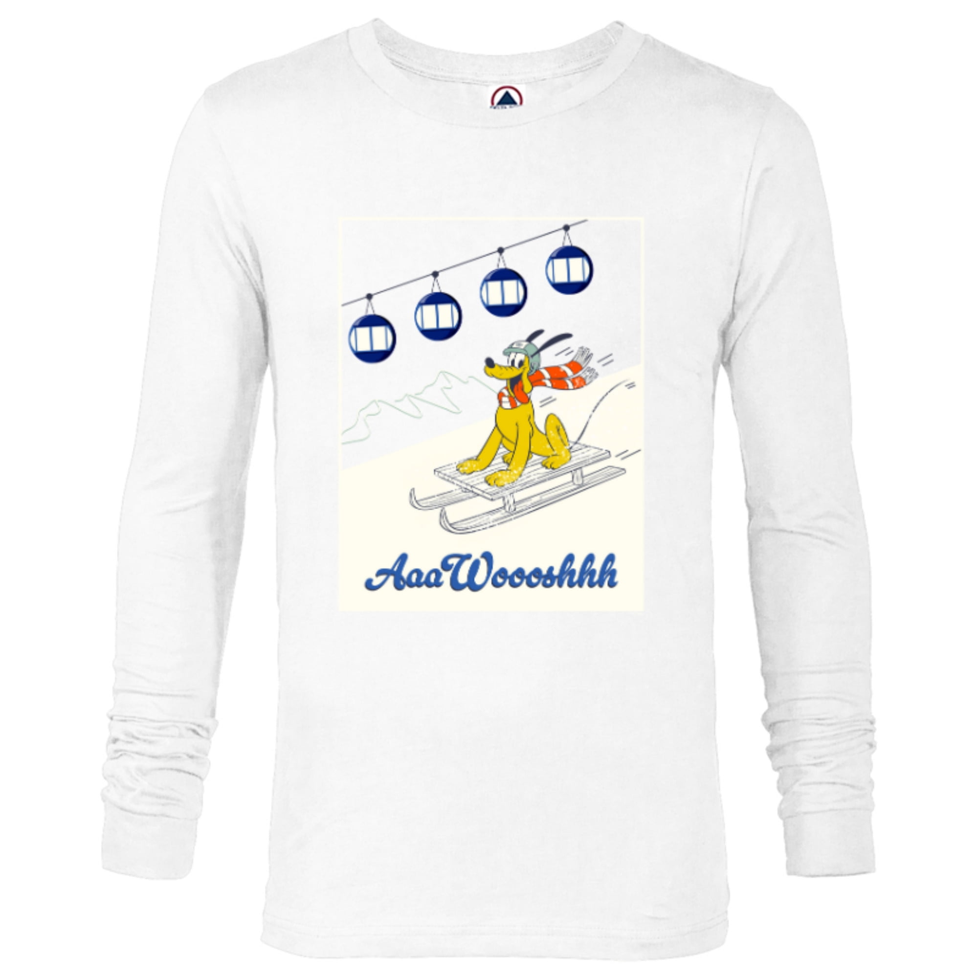 Disney Pluto Winter Holiday Sled Sledding Holiday AaaWooshhh - Long ...