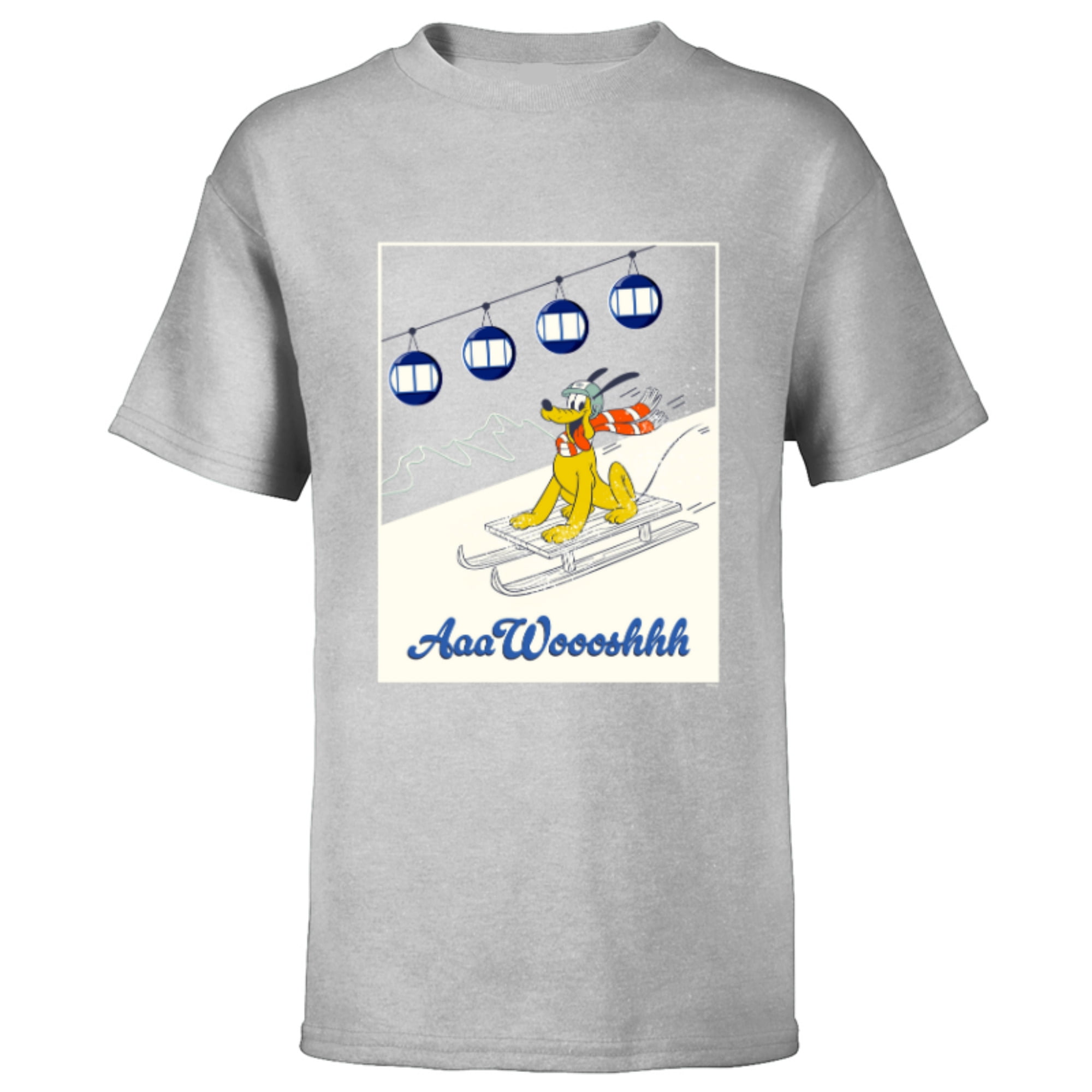 Disney Pluto Winter Holiday Sled Sledding Holiday AaaWooshhh - Short ...