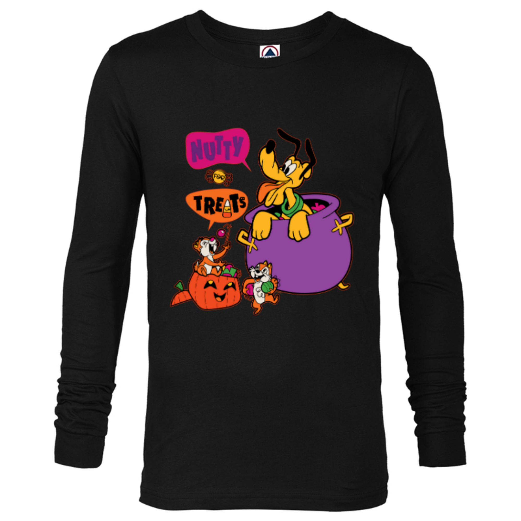 Disney Pluto and Chip ‘n’ Dale Nutty for Treats Halloween- Long Sleeve ...