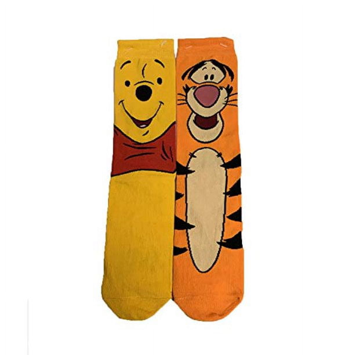 Disney Pooh and Tigger Mismatched Socks - Walmart.com