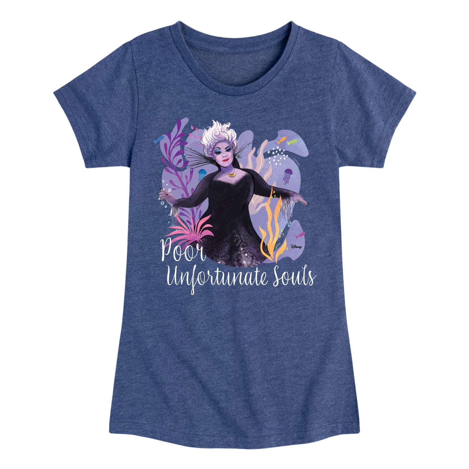 Disney - Poor Unfortunate Soul - Toddler & Youth Girls Short Sleeve ...