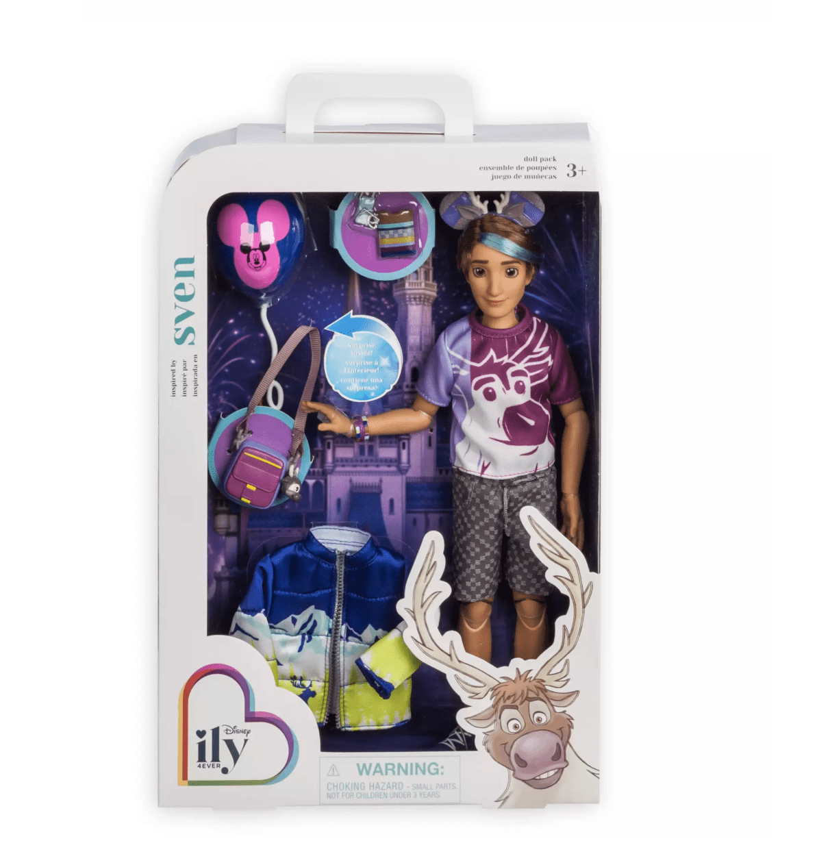 Disney Poseable Sven Doll, Plastic, Polyester - Walmart.com