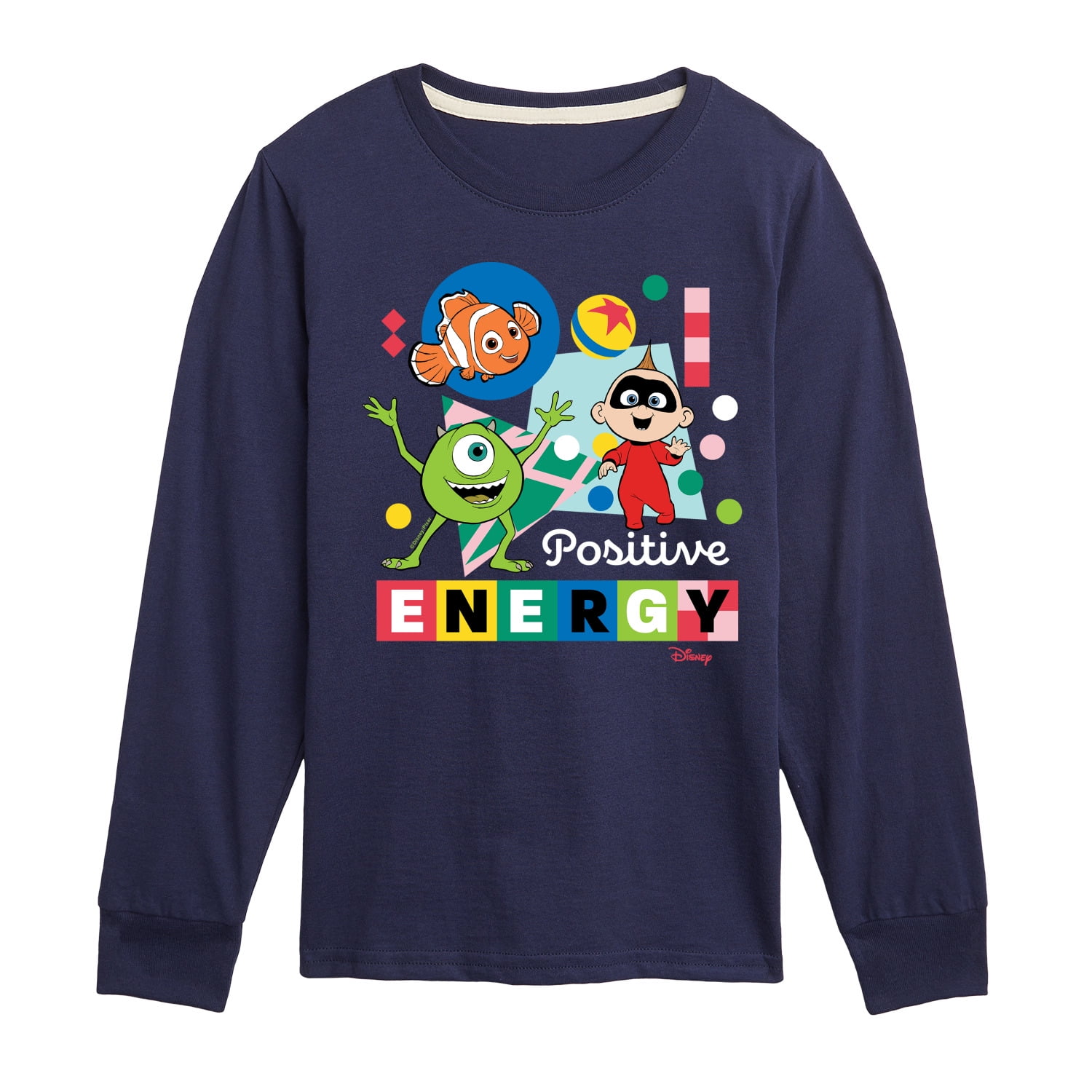 Disney - Positive Energy - Toddler & Youth Long Sleeve Graphic T-Shirt ...