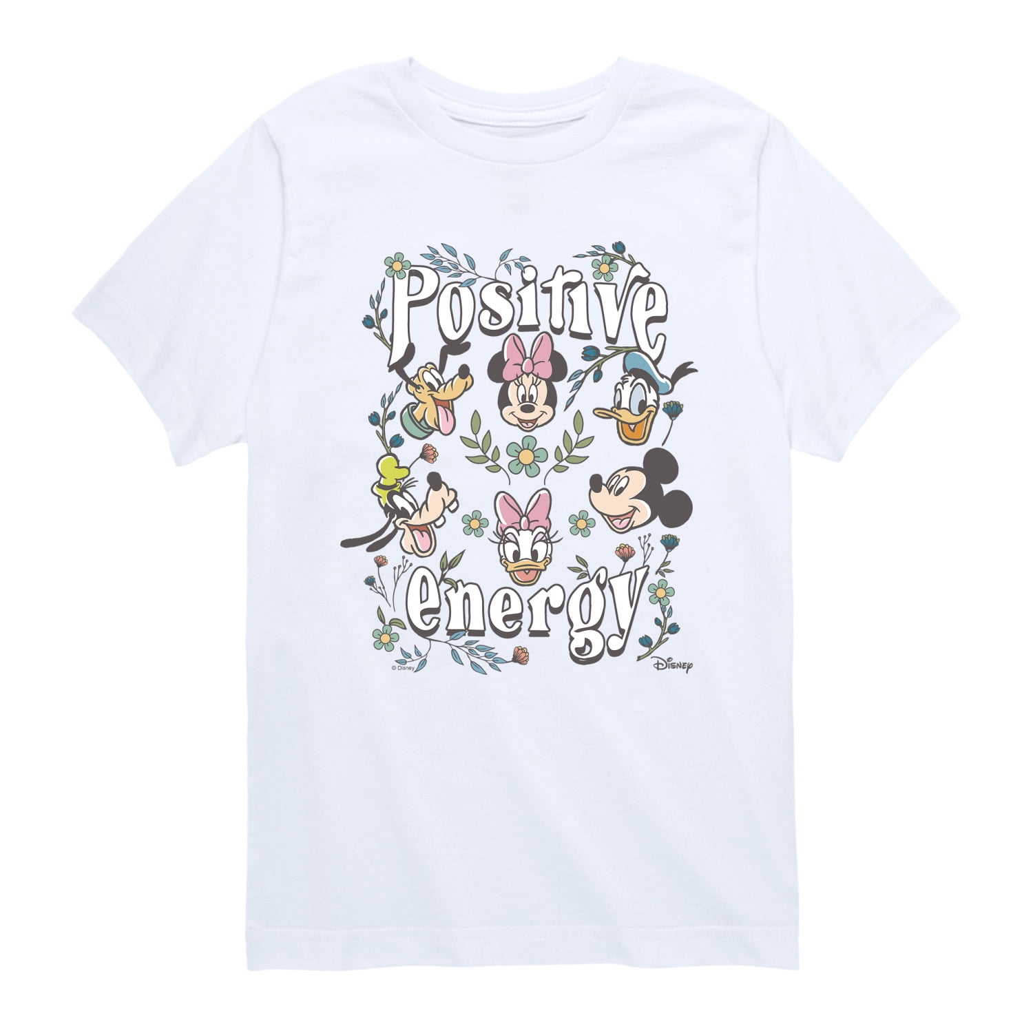Disney - Positive Energy - Youth Boys Short Sleeve Graphic T-Shirt ...