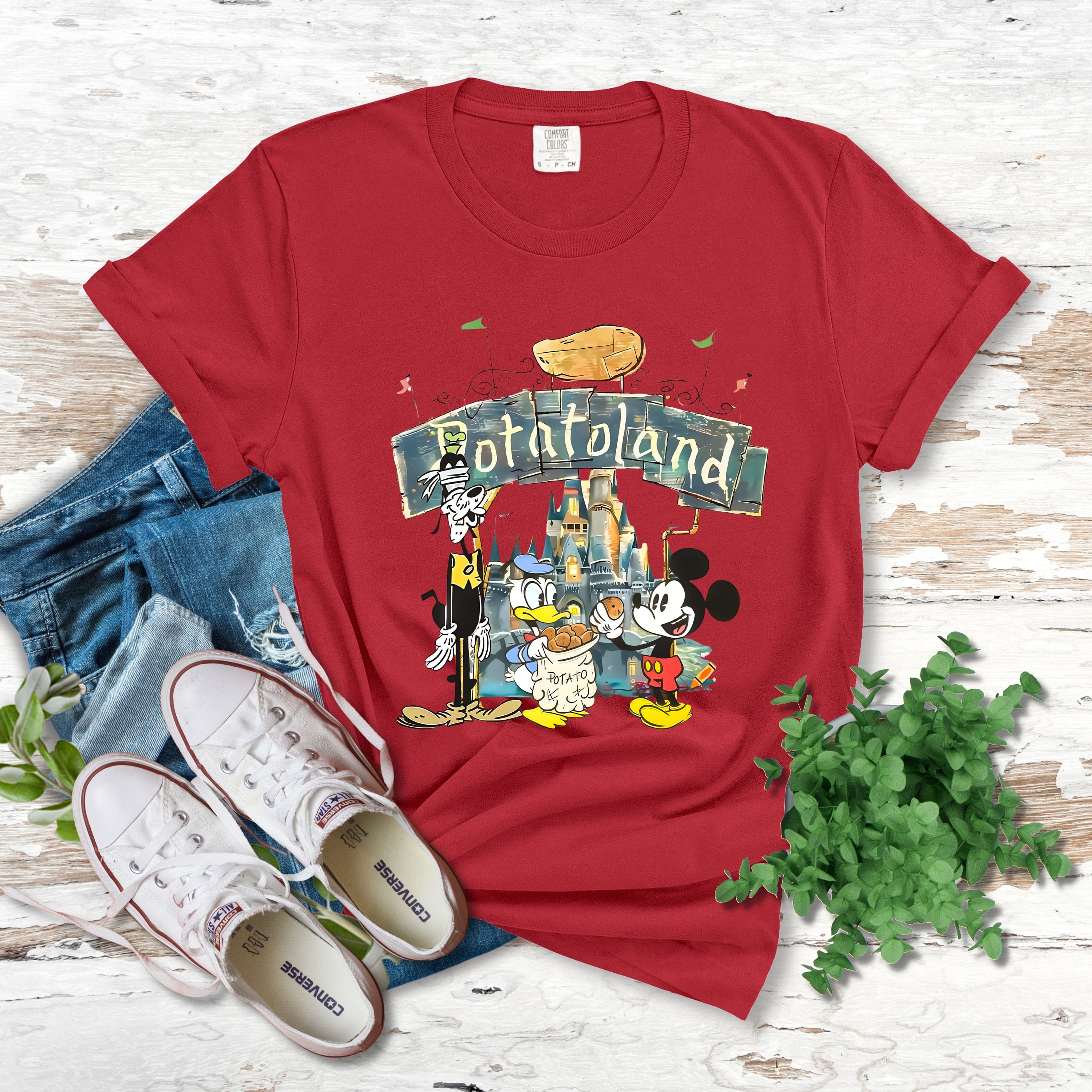Disney Potatoland Shirt, Mickey And Friends Potatoland Shirt, Mickey ...