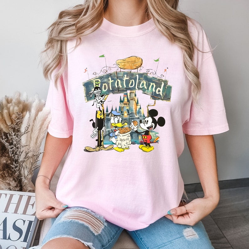Disney Potatoland Shirt, Mickey And Friends Potatoland Shirt, Mickey ...