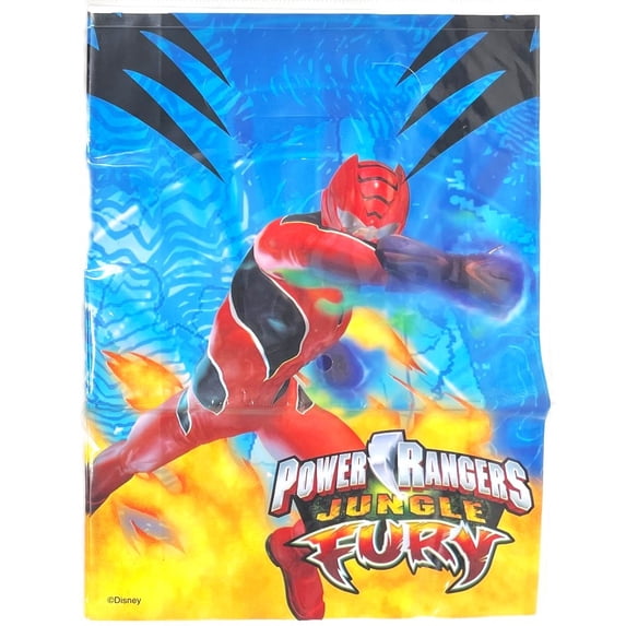 Disney Power Rangers Fury Birthday Party Favor Treat Bags - Pack of 8 ...
