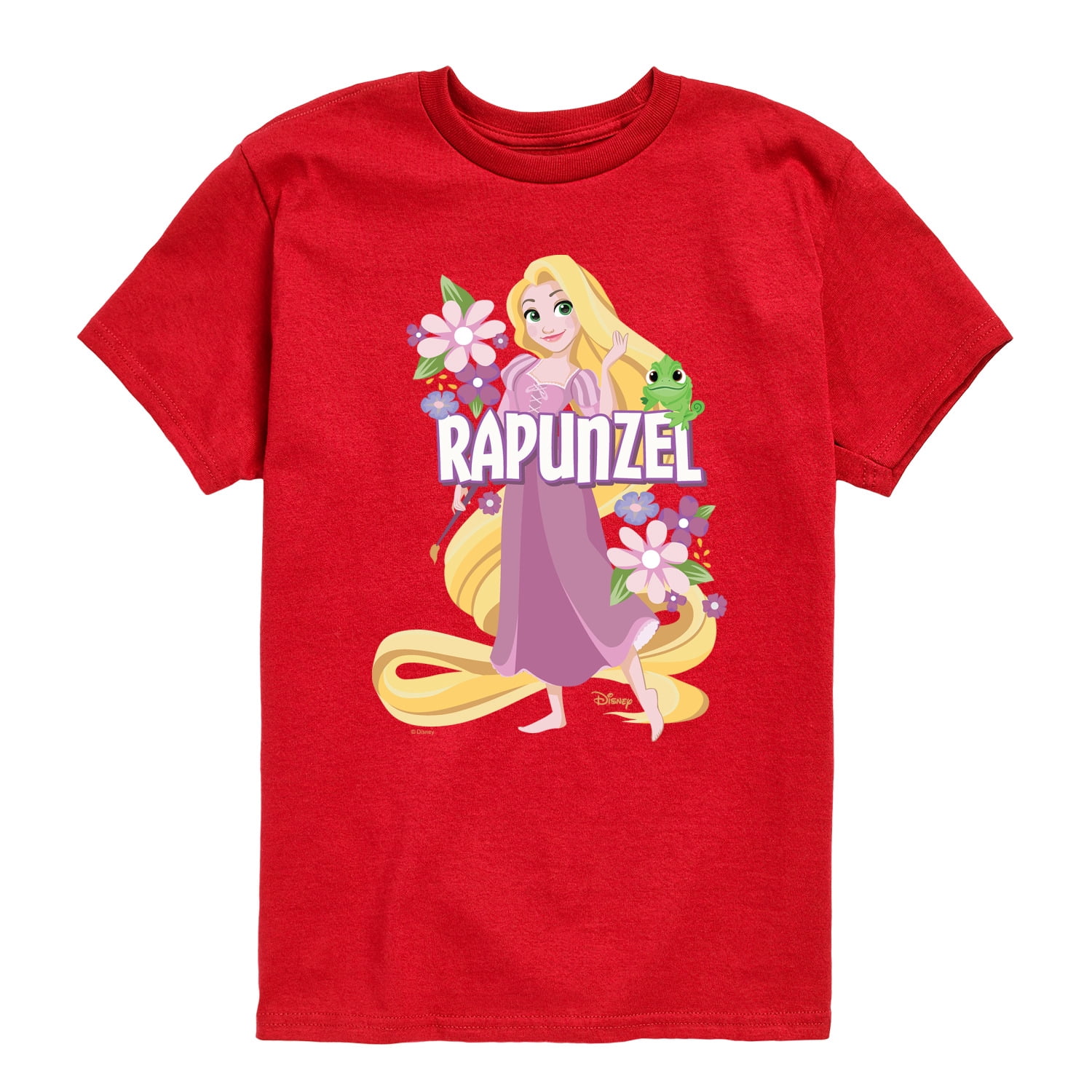 Disney - Pretty Rapunzel Tangled - Youth Boys Short Sleeve Graphic T ...
