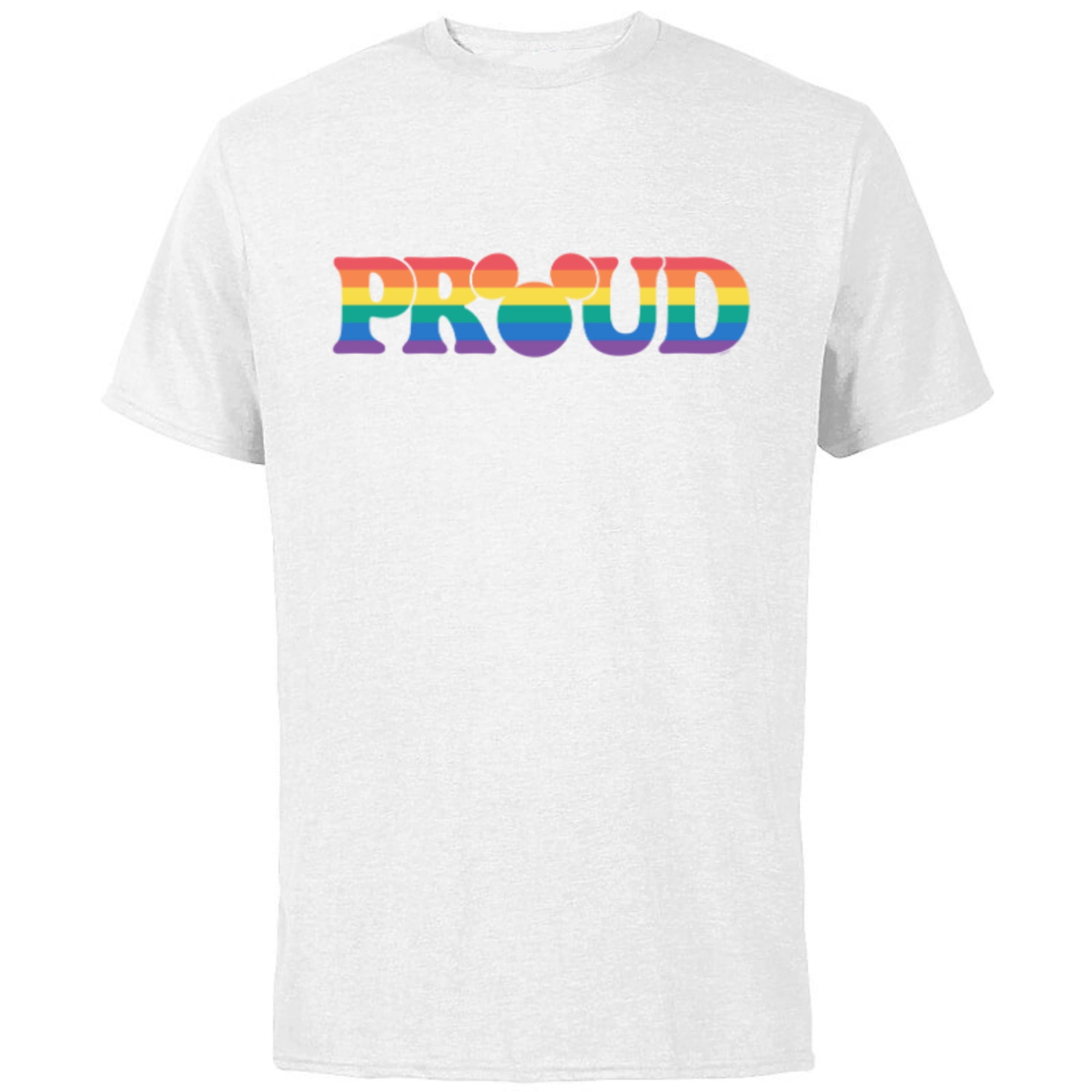 Disney Pride Collection Rainbow Mickey Mouse Proud Retro- Short Sleeve ...