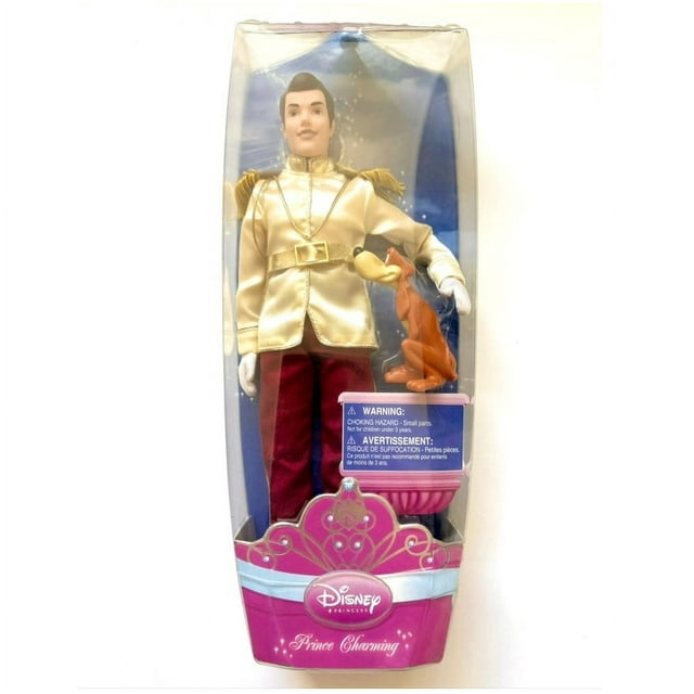 Disney Prince Charming Doll with puppy figure - Walmart.com