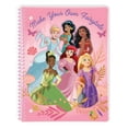 Disney Princess 1-Subject Spiral Notebook, Wide Ruled, 80 Sheets, Multi ...