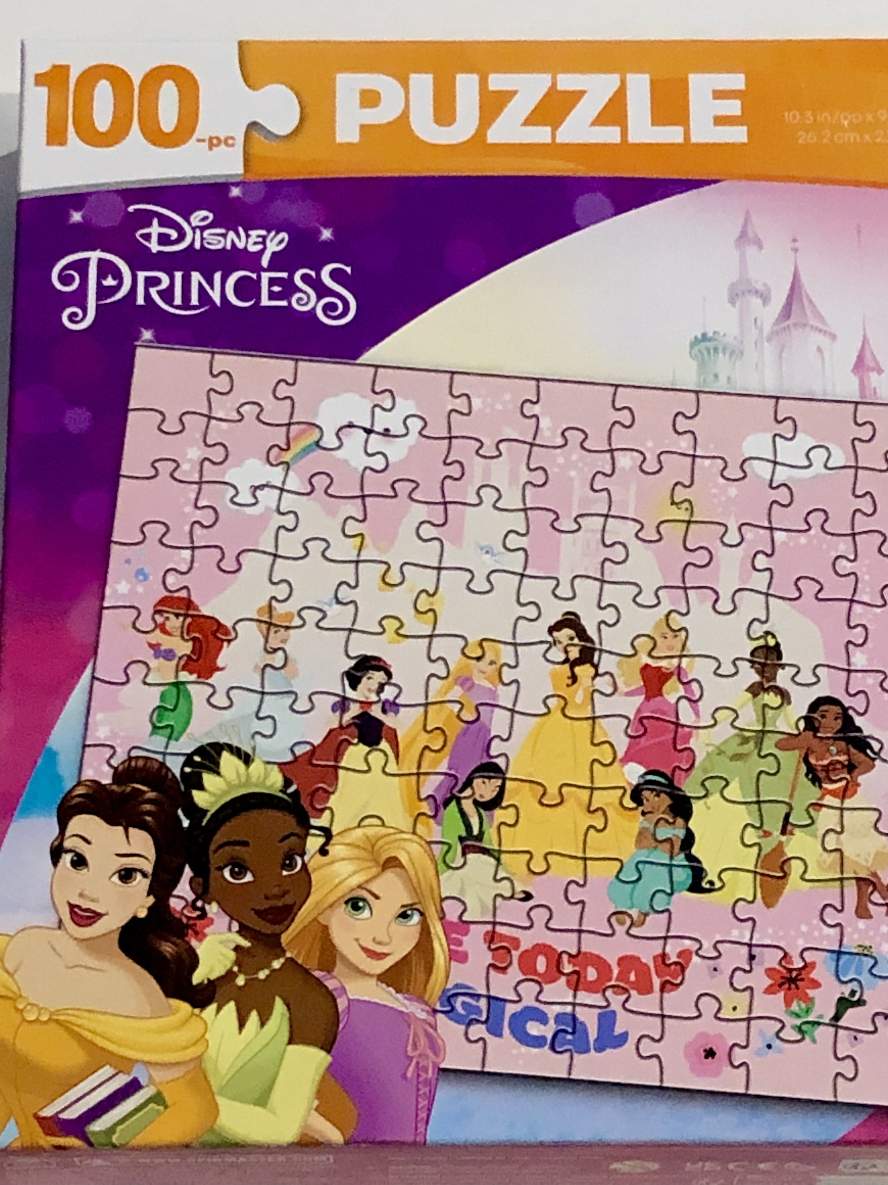 Disney Princess 100 PC. Puzzle - Walmart.com