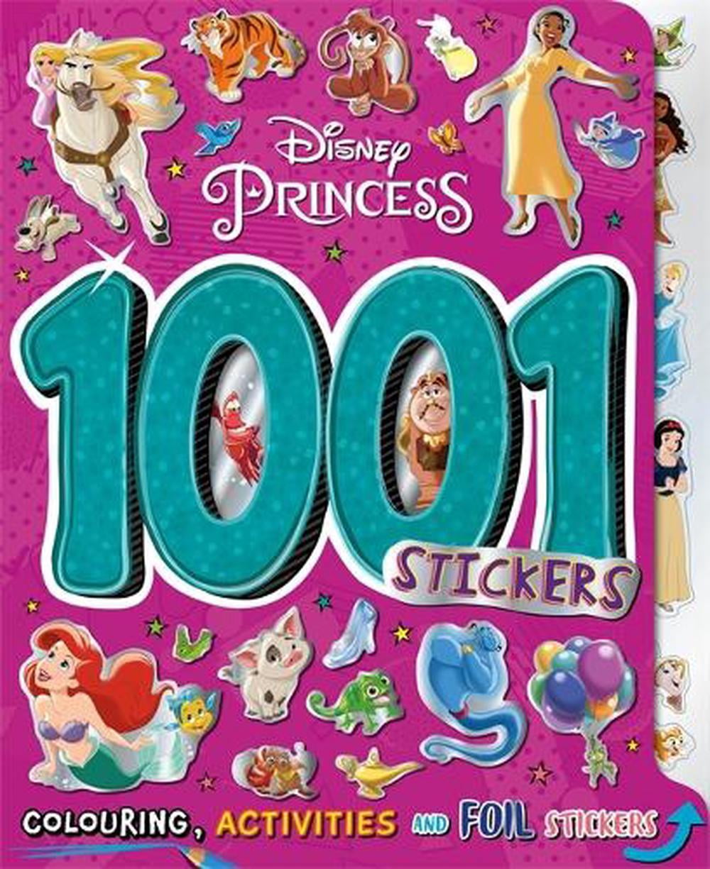 Disney Princess: 1001 Stickers - Walmart.com