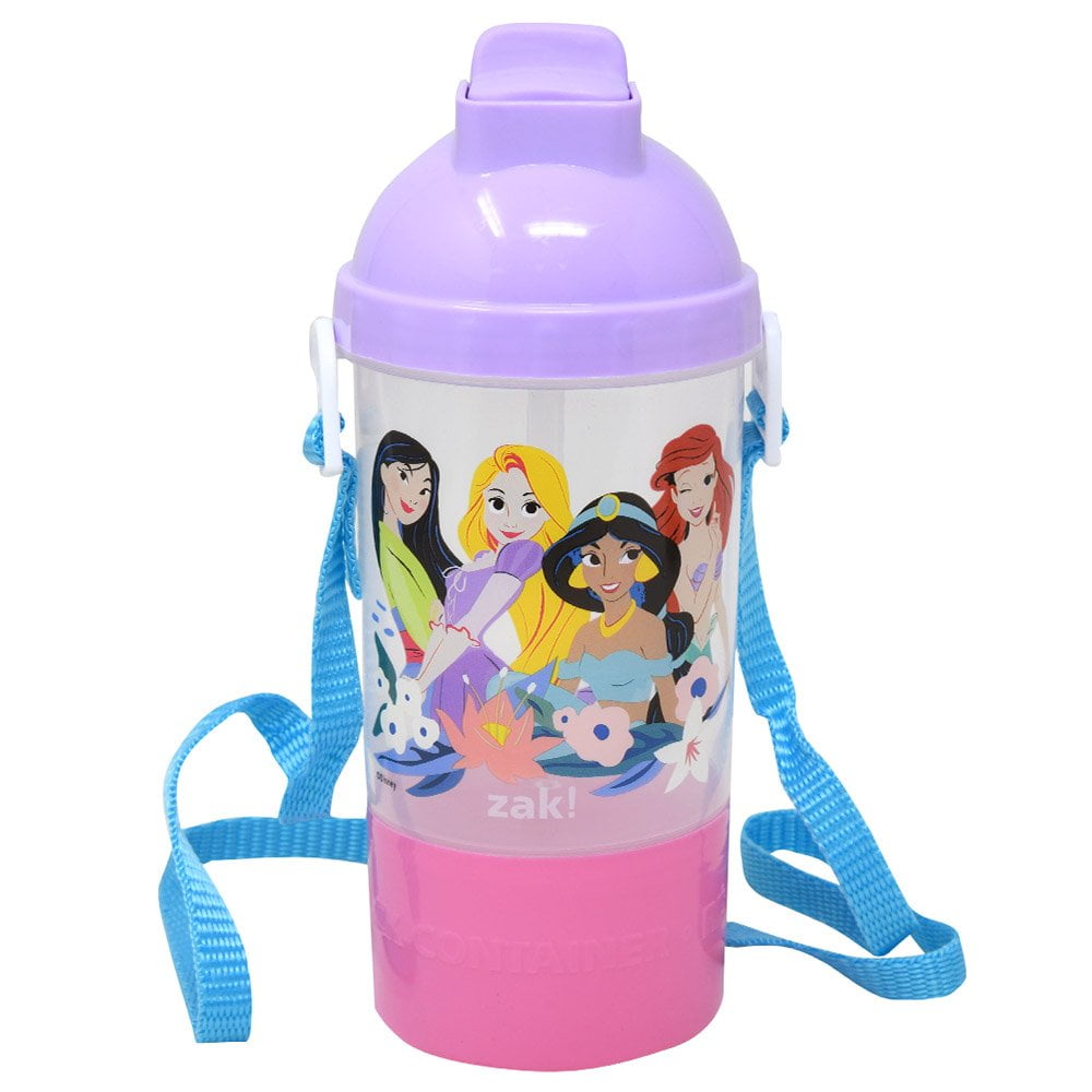 Disney Princess 13.5oz Rock N Sip PP Snack Canteen, Kid - Walmart.com
