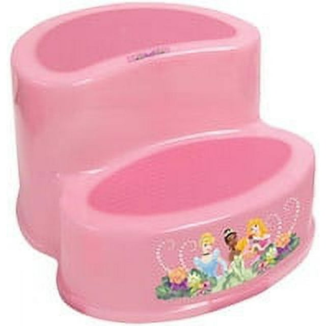 Disney Princess 2 Tier Step Stool, Kids Toddler Bathroom Bedroom ...