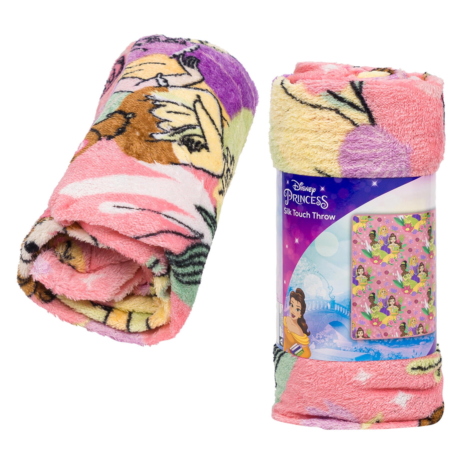 Disney Princess Silk Throw, 40 in x 50 in - Walmart.com