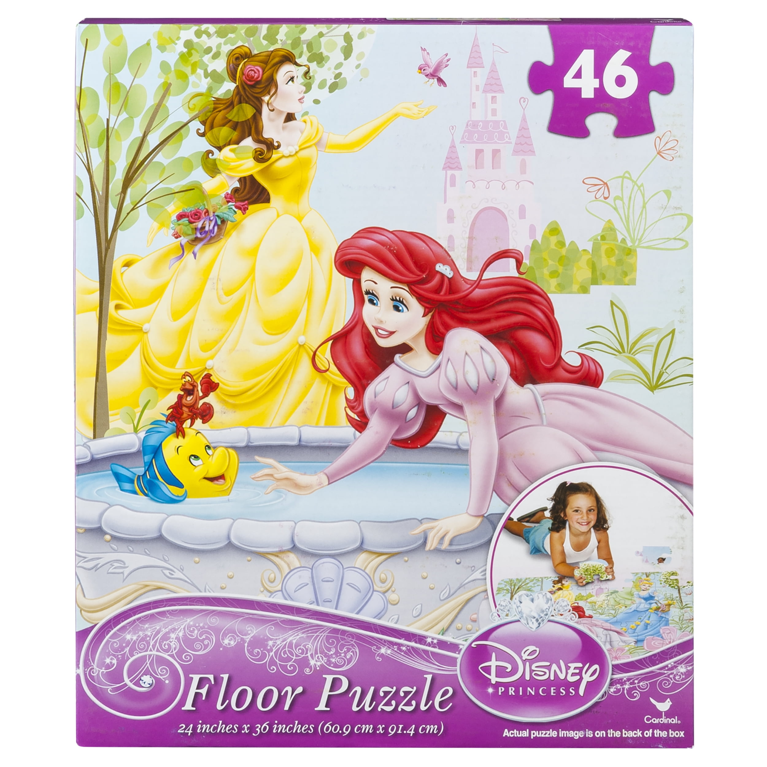 Disney Princess 46 Piece Floor Puzzle - Walmart.com
