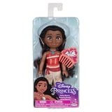 Disney Princess Petite Moana Doll 6", Glittered Bodice, Includes Comb ...