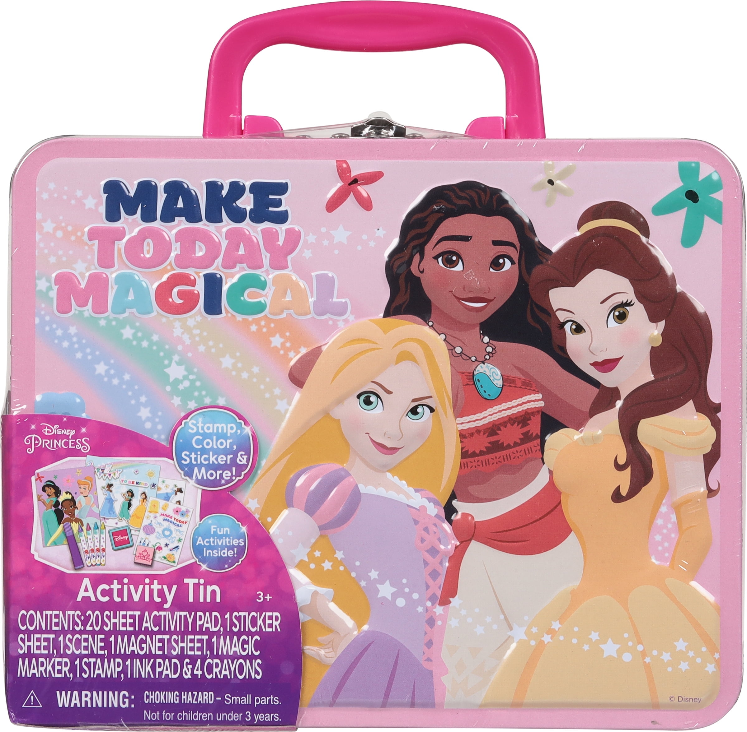 Disney Princess Activity Tin Make Today Magical - Walmart.com