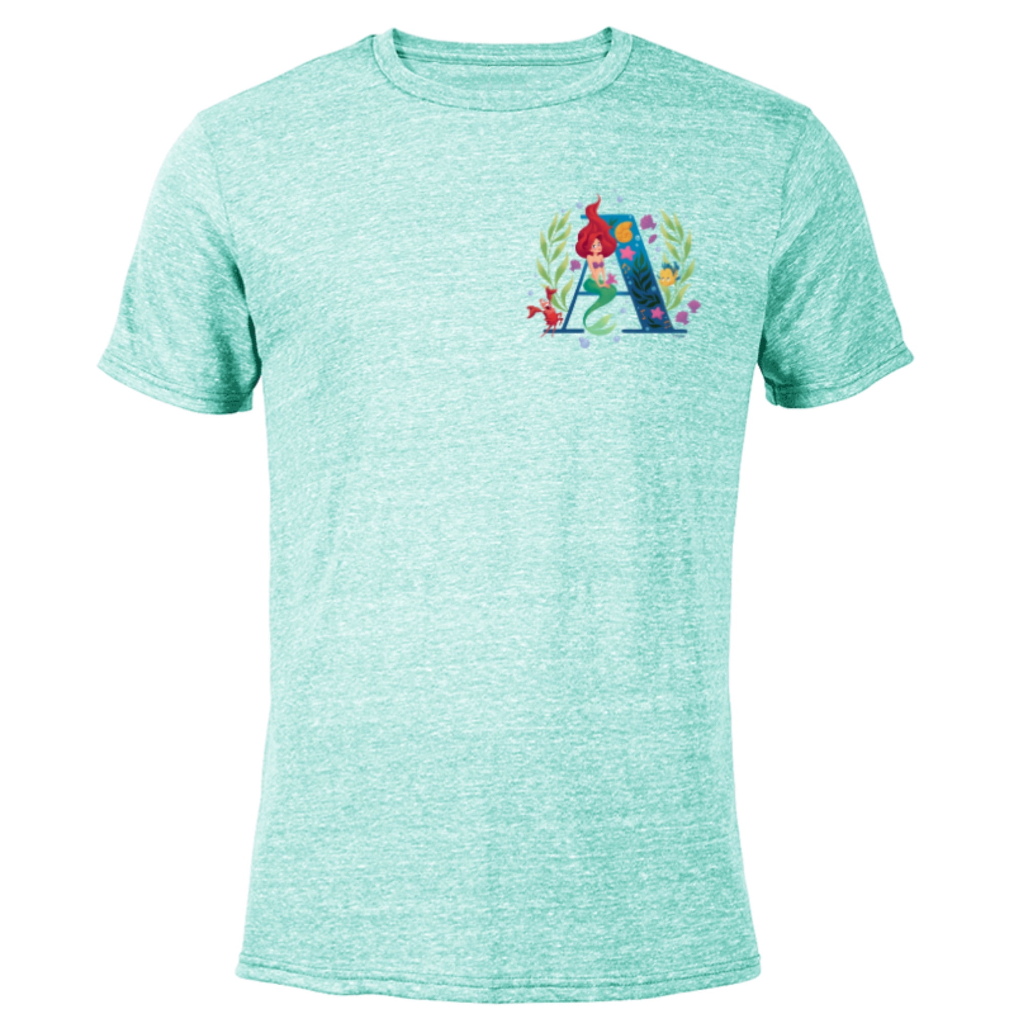 Disney Princess Alphabet Monogram Mermaid Letter A for Ariel - Short ...