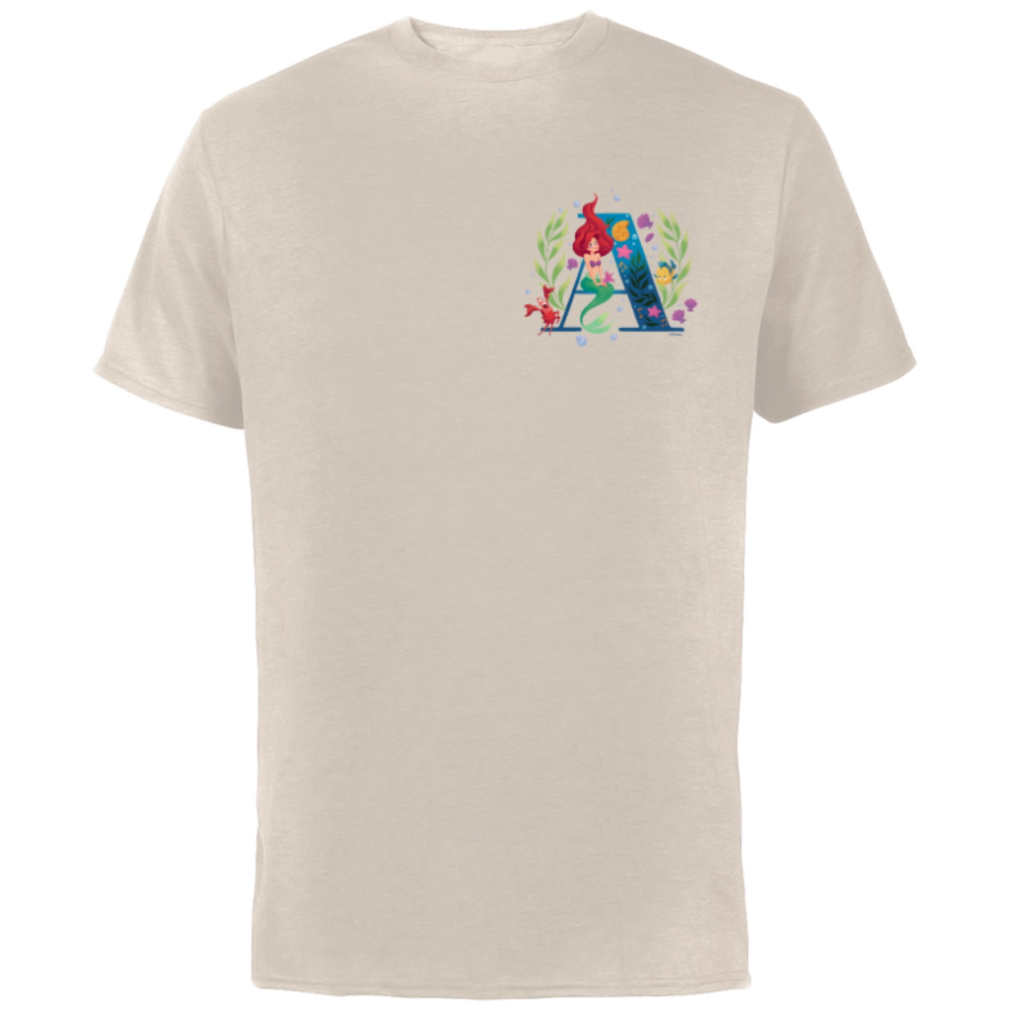 Disney Princess Alphabet Monogram Mermaid Letter A for Ariel - Short ...