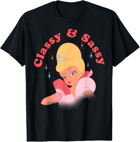 Disney Princess And The Frog Charlotte Classy And Sassy T-Shirt ...