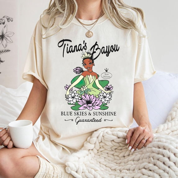 Disney Princess And The Frog Shirt Tiana39s Bayou Adventure T-shirt Tee ...
