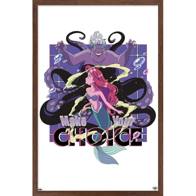 Disney Princess And Villains Manga Ariel Wall Poster 14 725 X 22