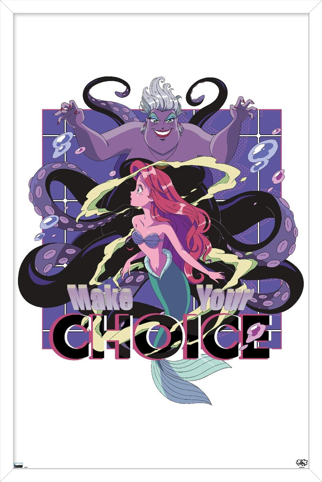 Disney Princess And Villains: Manga - Ariel Wall Poster, 22.375" x 34 ...