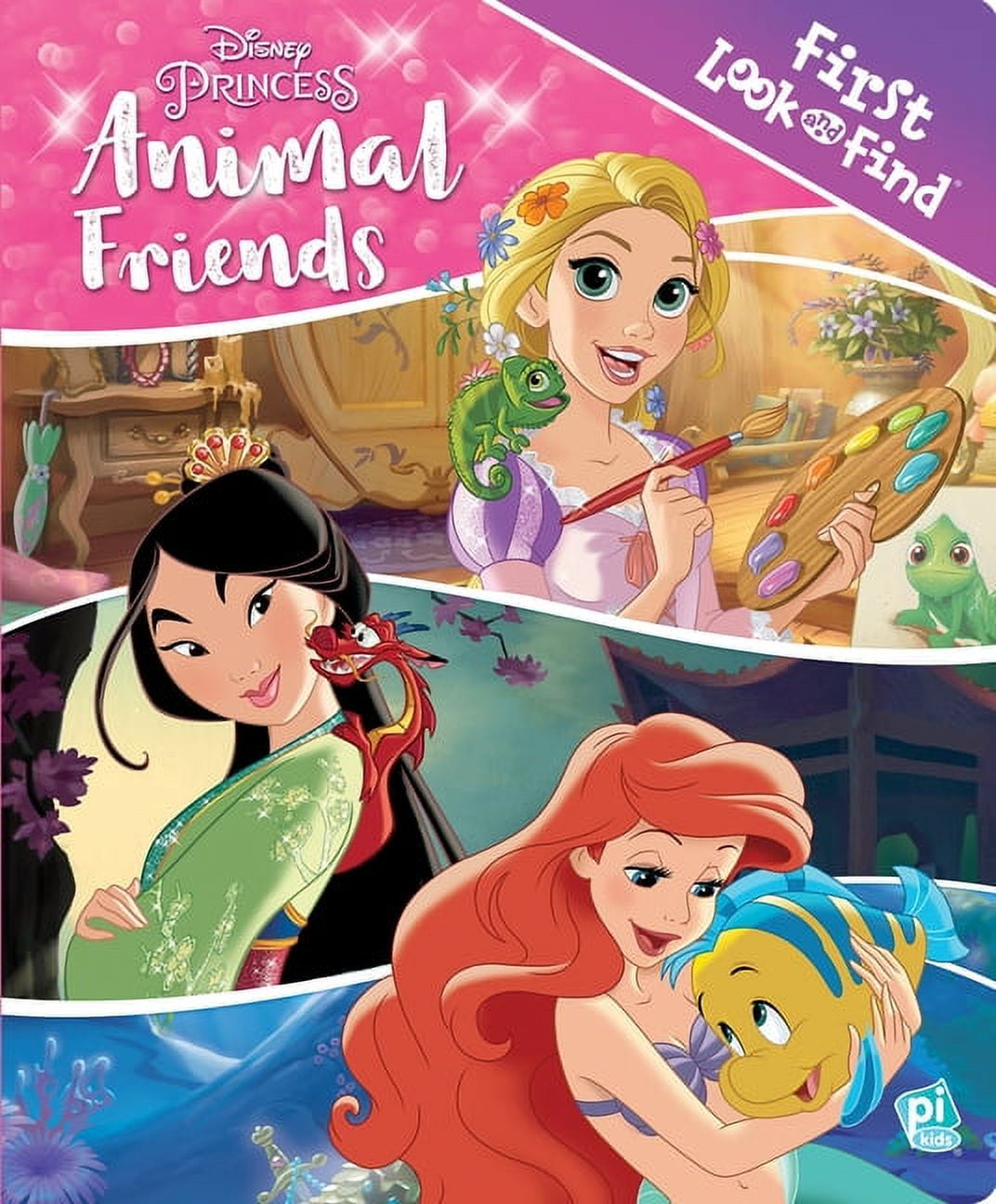 Disney Princess: Animal Friends (Board Book) - Walmart.com