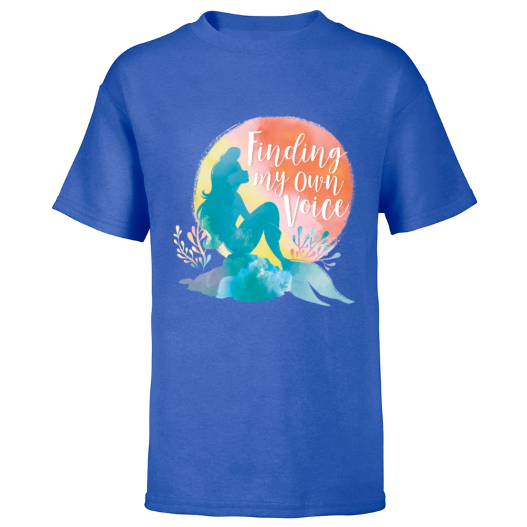 Disney Princess Ariel Finding Your Own Voice - Short Sleeve T-Shirt for ...