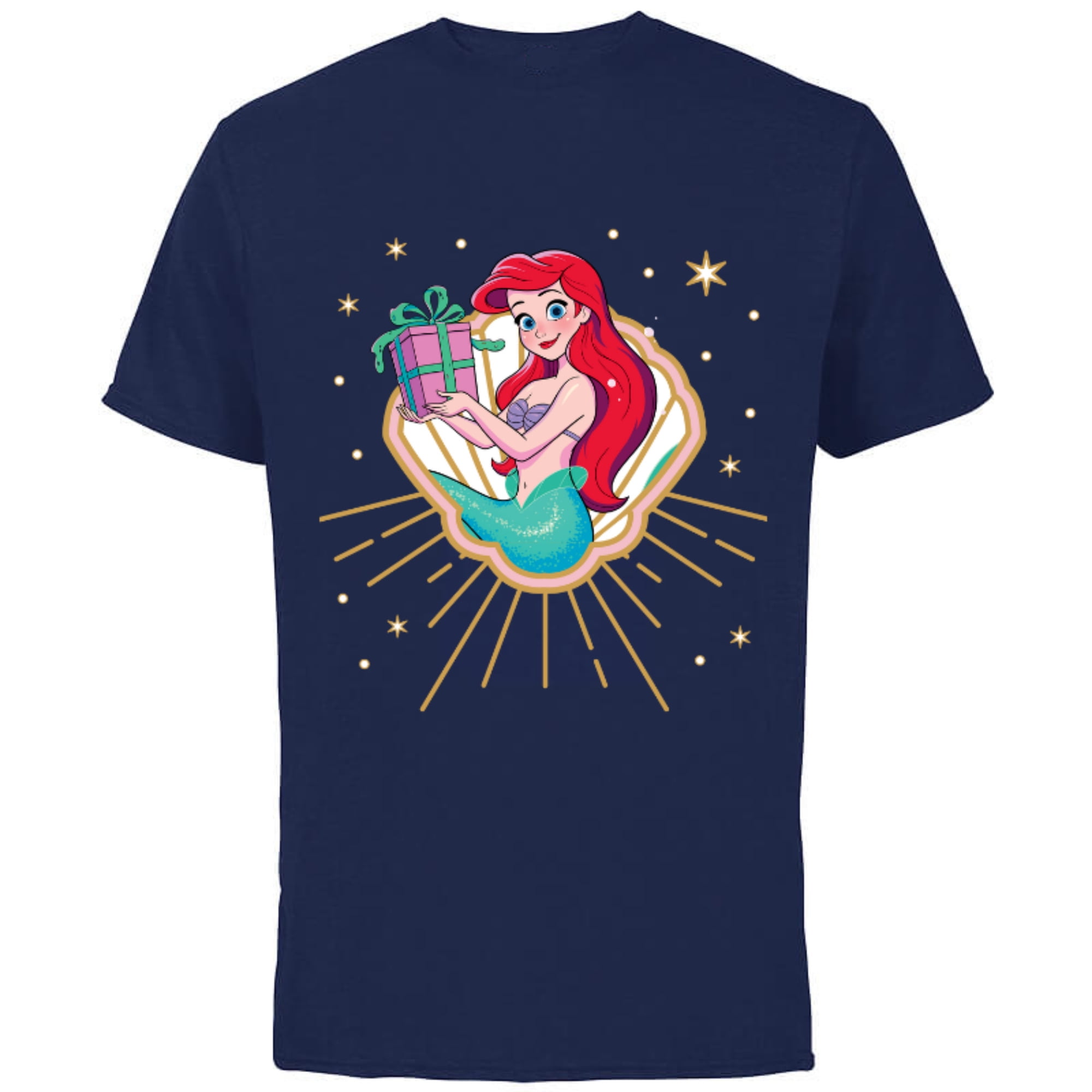 Disney Princess Ariel Seashell Gift Holiday Standard - Short Sleeve ...
